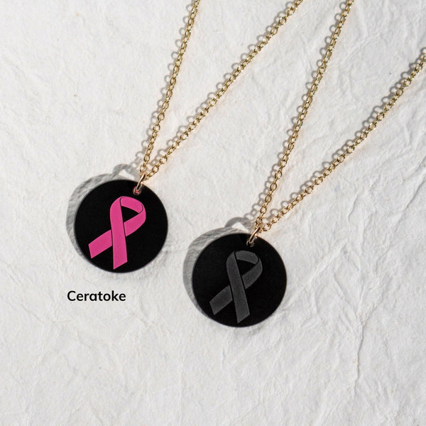 Custom Cancer Awareness Pendant – Cerakote Finish - Elysium Hope